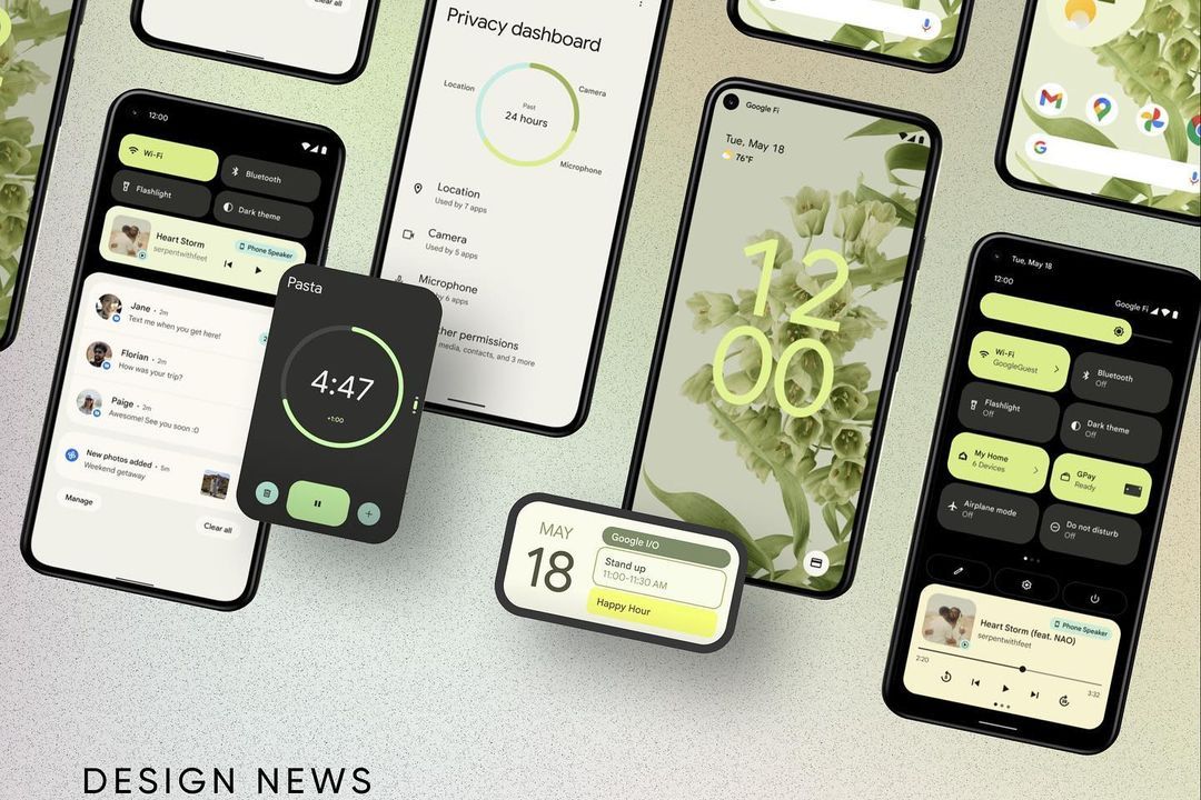 First look at Google's new design system – Material You - Visualizem