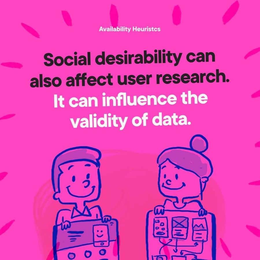 Social desirability bias - Visualizem