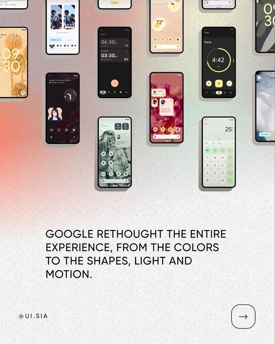 First look at Google's new design system – Material You - Visualizem