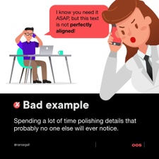 Perfect vs Good enough - Visualizem