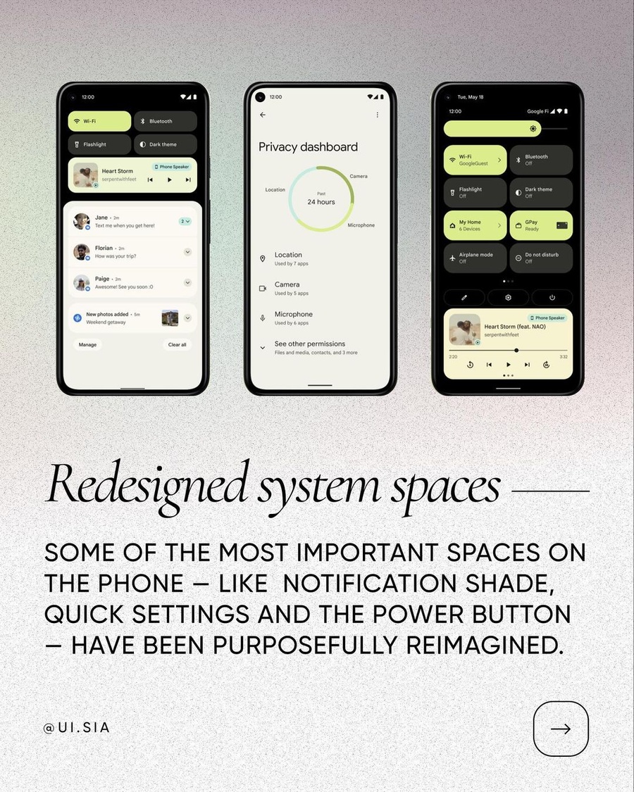 First look at Google's new design system – Material You - Visualizem